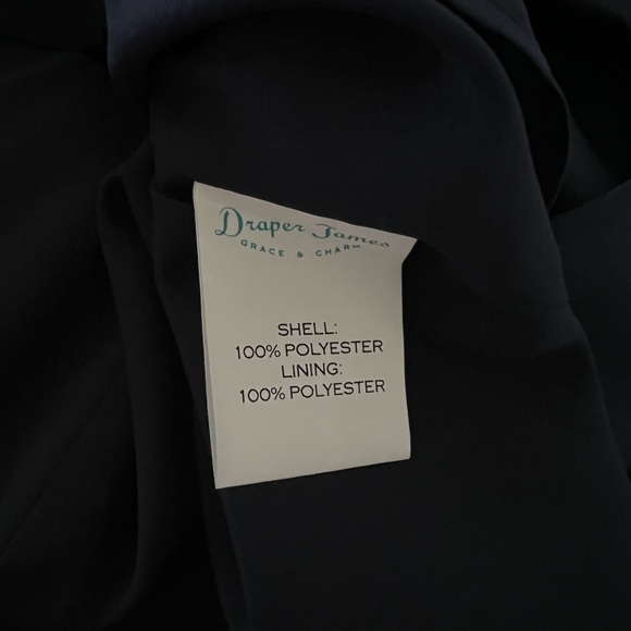 Draper James | Dresses | Nwt Draper James Solid Keyhole Nassau Navy ...